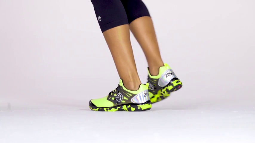 Watch Zumba Fitness LLC Womens Athletic Dance Workout Sneaker, Green ...