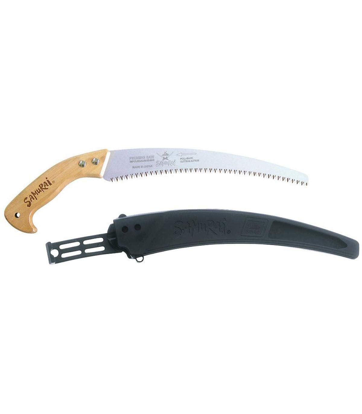 Snapklik.com : Samurai 8230620 Samurai Curved Wooden Handle Saw 330 Mm