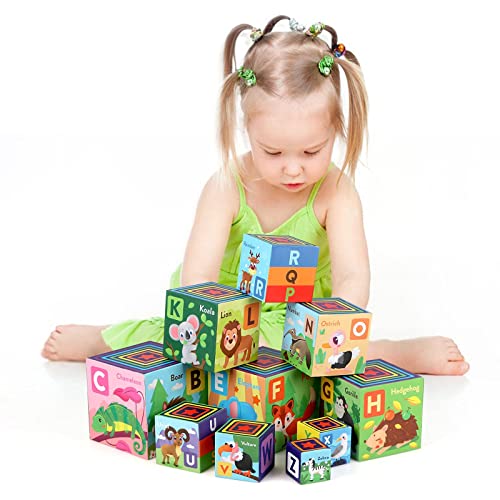 Alphabet Nesting and Stacking Blocks - Educational Toys Planet