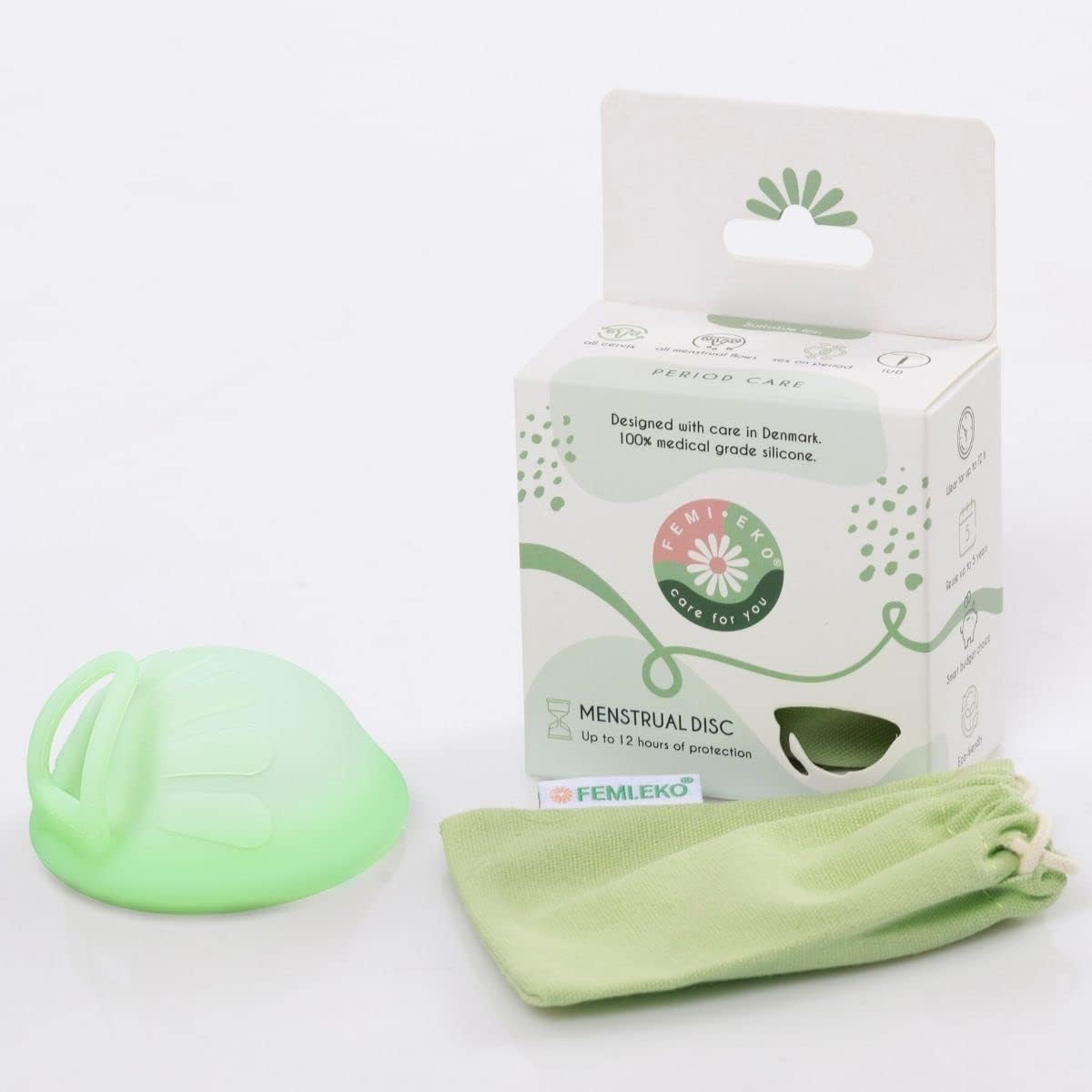 Amazon.com: Femi.Eko Period Disc, Menstrual Disc for All Women, fits ...