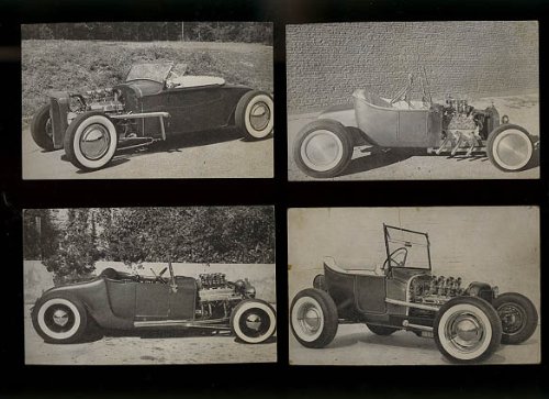 Rod & Custom Car Magazine Exhibit Vending Machine Cards (4 Model T ...