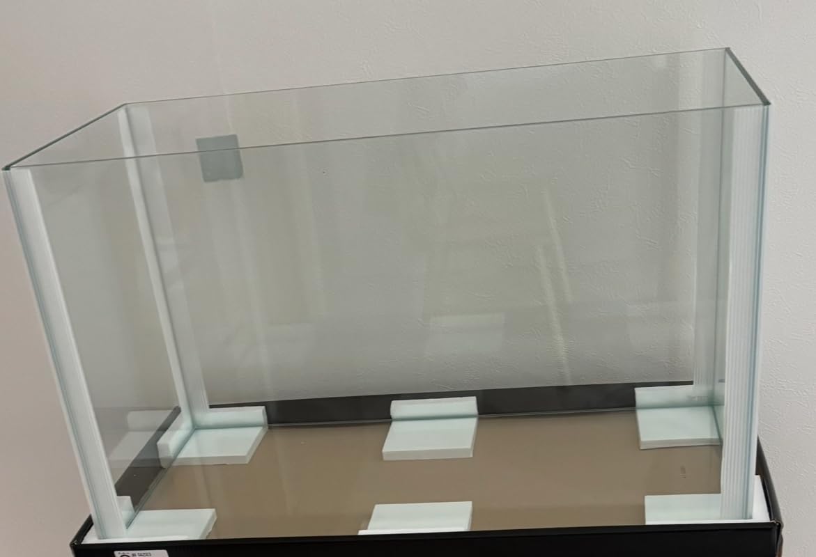Amazon | ジェックス GEX AQUARIUM グラステリアサイレント600ST 静音フィルター付 水槽3年保証フレームレス水槽W60×D30×H36cm 約57L | ジェックス ...