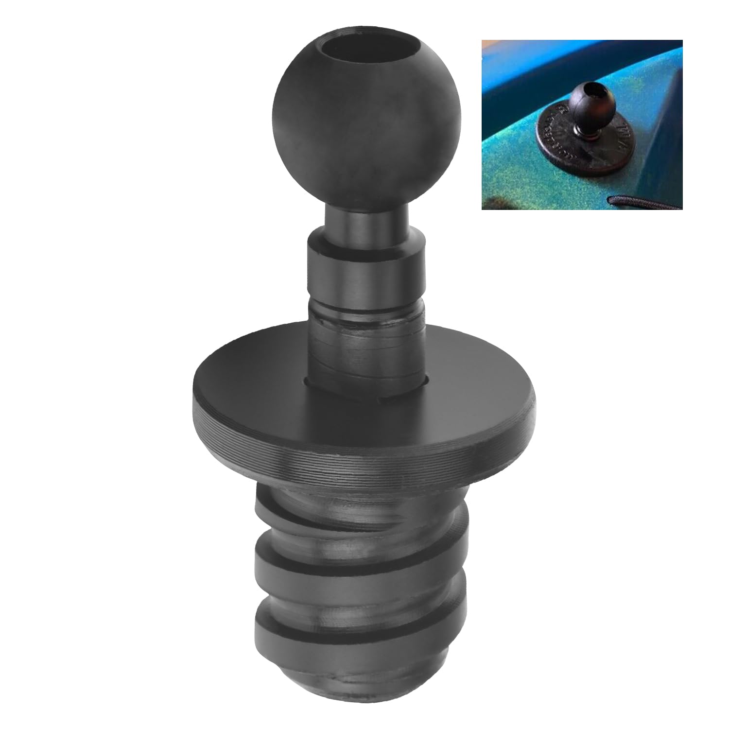 Amazon.com: KitchenKipper Solo Mount Base Compatible with Ram Kayak ...