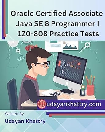 Amazon.com: Oracle Certified Associate Java SE 8 Programmer I 1Z0-808 ...