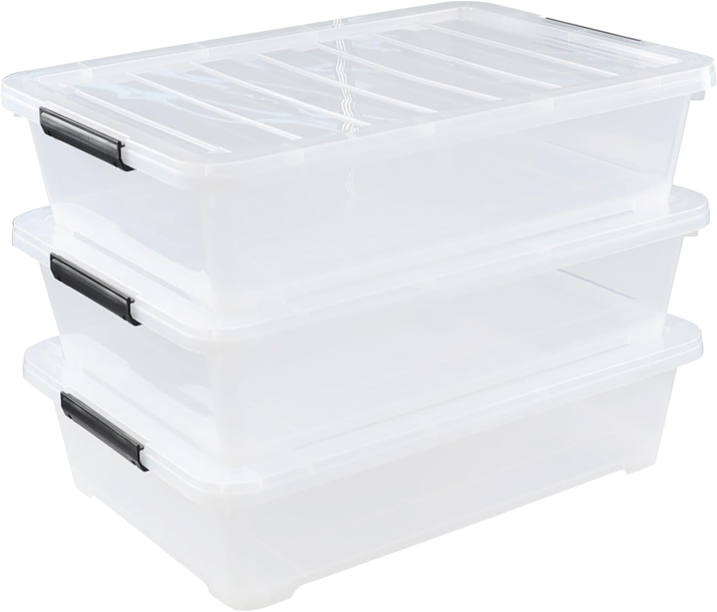 Amazon.com: IRIS 41 Quart Clear Storage Box, 6 Pack : Home & Kitchen