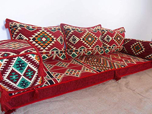 Amazon.com: Arabic Majlis Sofa, Arabic Floor Seating, Arabic Couches ...