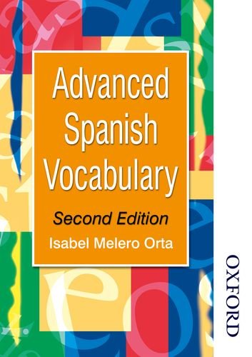 Amazon.com: Advanced Spanish Vocabulary - Second Edition (Advanced ...