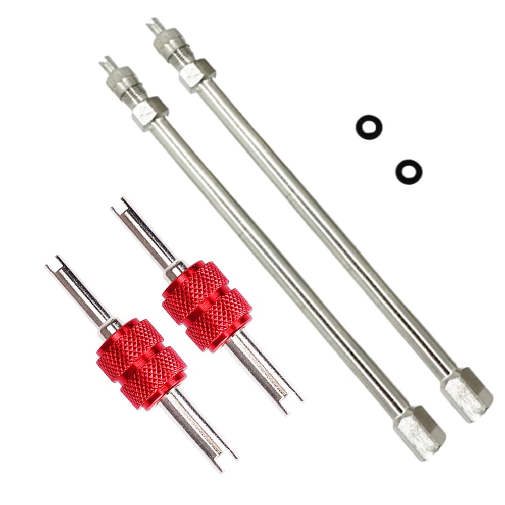 Amazon.com: DSkoiph 2 Pack Valve Stem Extenders 6 Inch Dually Valve ...