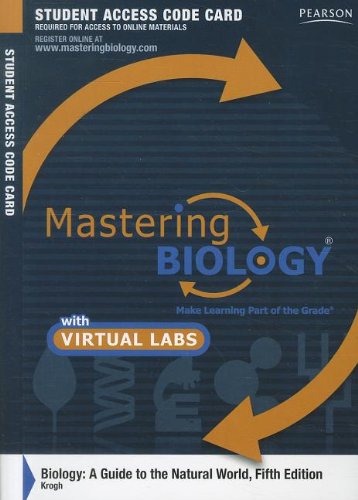 MasteringBiology with Mastering Biology Virtual Lab Full Suite ...