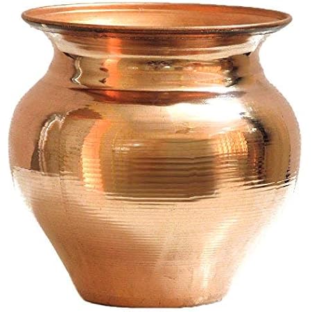 Kanshita's Rasoiware Handmade 100% Copper Lota | Tambe Ka Lota for ...