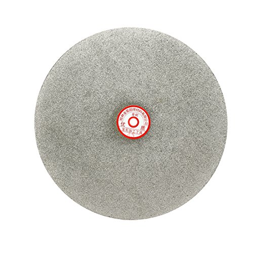 sourcingmap 300mm 12-inch Grit 45 Diamond Coated Flat Lap Disk Wheel ...
