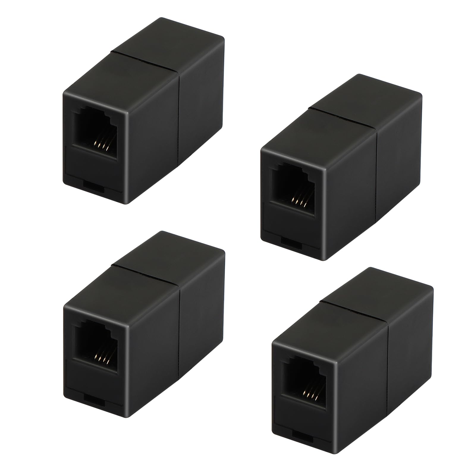 Amazon.com: Awishwell RJ11 6P4C Inline Coupler, 4 Pack Phone Line ...