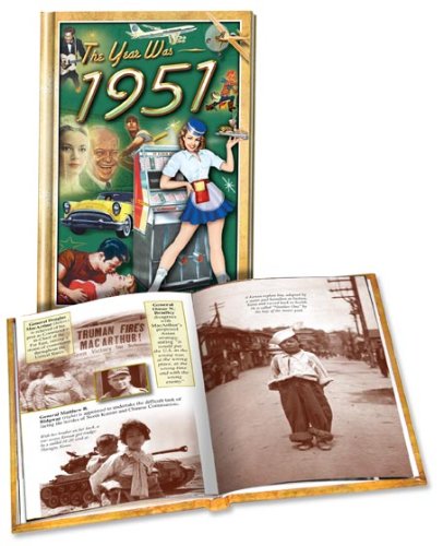 1951 Mini-Book: Great for Birthday or Anniversary: Flickback Media, Art ...