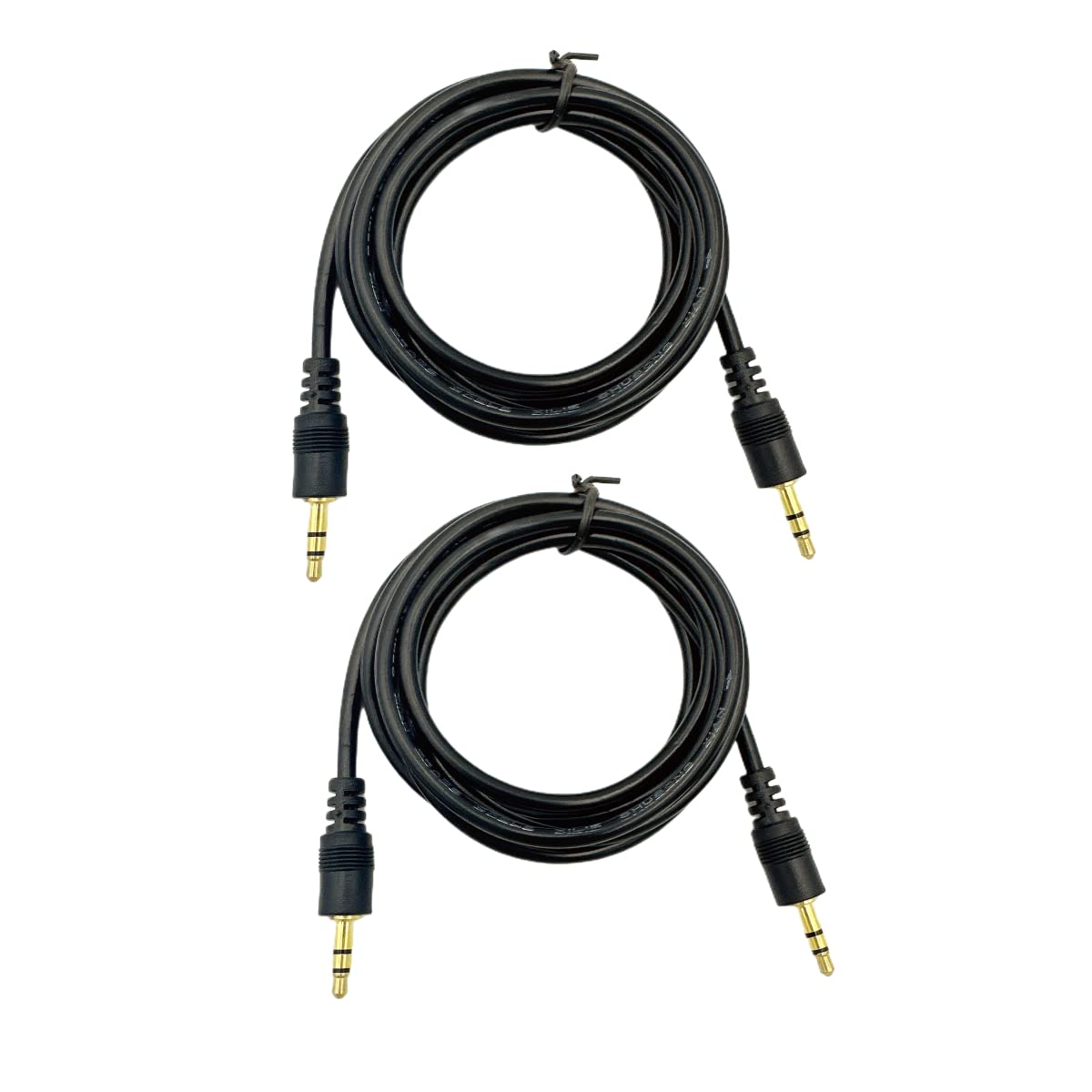 Amazon.com: Sam&Johnny 3.5mm AUX Cable 2-Pack 5ft - Premium Hi-Fi Audio ...