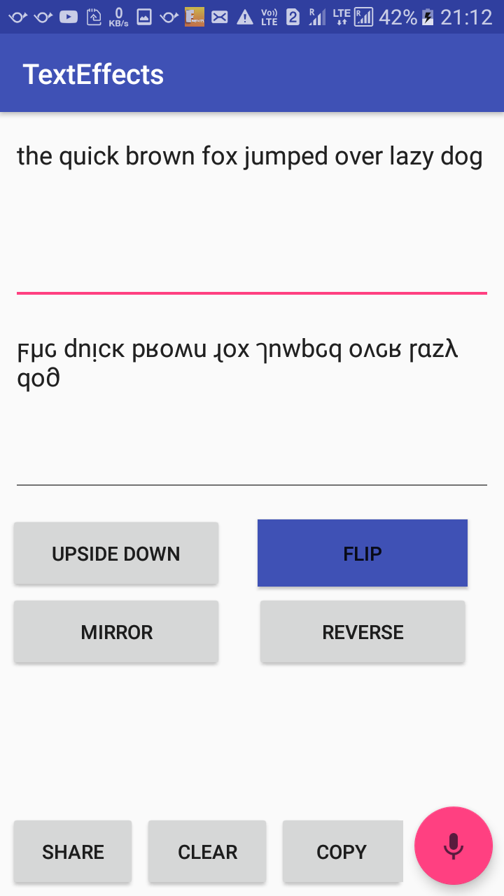 Flip Text: Text effects upside down, mirror, flip and reverse - App on ...
