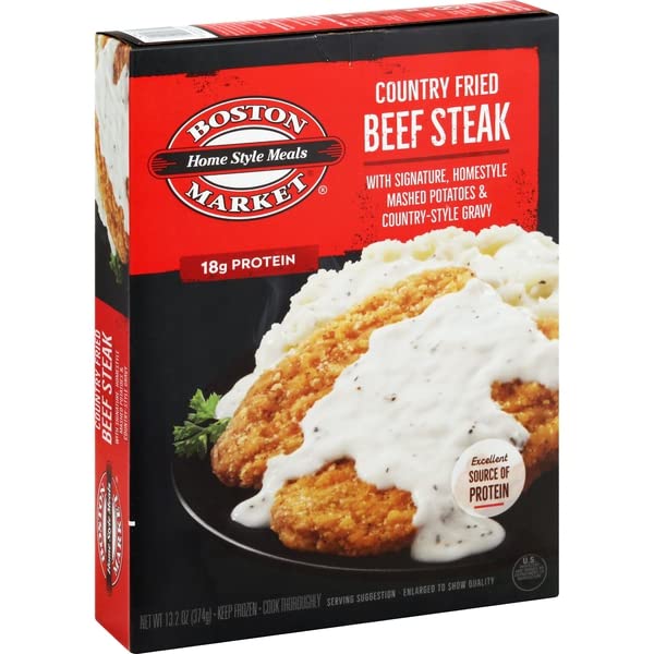 Amazon.com: Boston Market Home Style Meals Country Fried Beef Steak, 13 ...