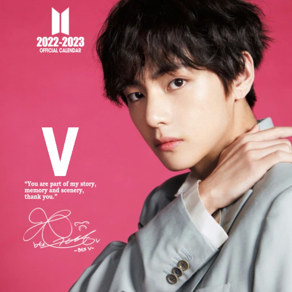 Buy V BTS 2022: V BTS OFFICIAL 2022-2023, SEP 2021 to SEP 2023 with ...