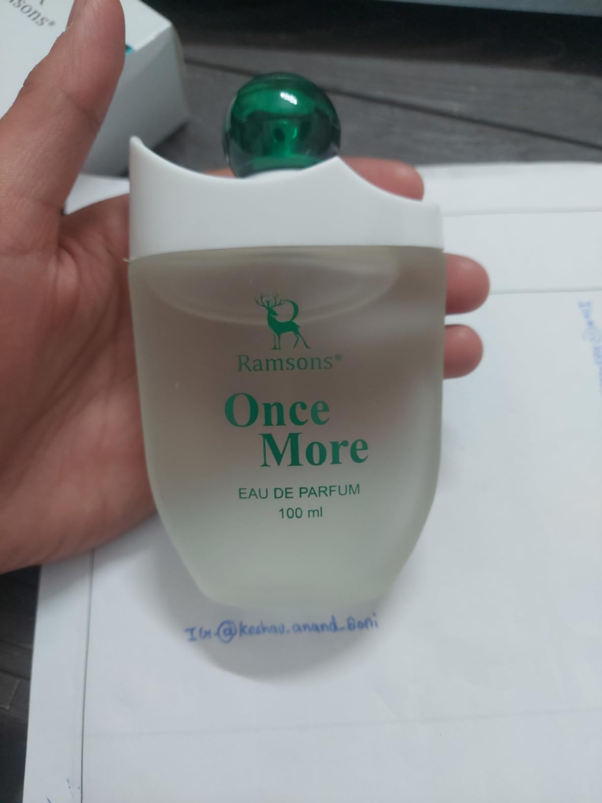 Buy Ramsons Once More Eau De Parfum, 100 ml Online at Low Prices in ...