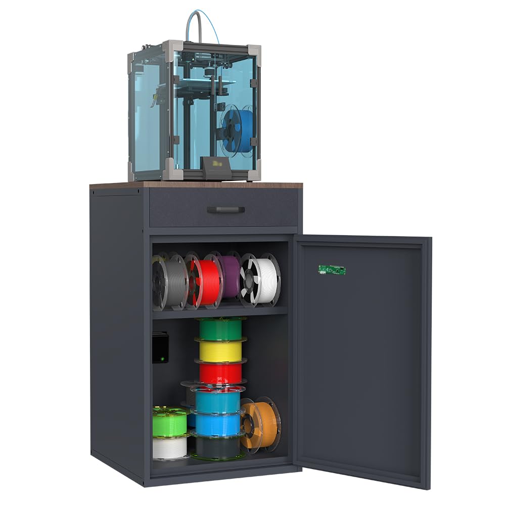 Amazon.com: RJOKMT 3D Printer Cabinet with Filament Storage ...