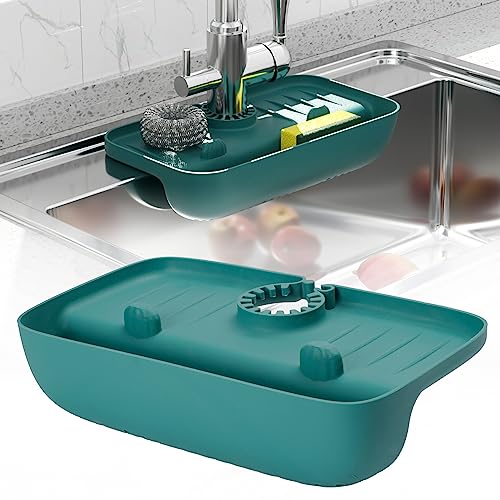 Snapklik.com : Antimbee 2-in-1 Sink Sponge Holder And Sink Splash Guard ...