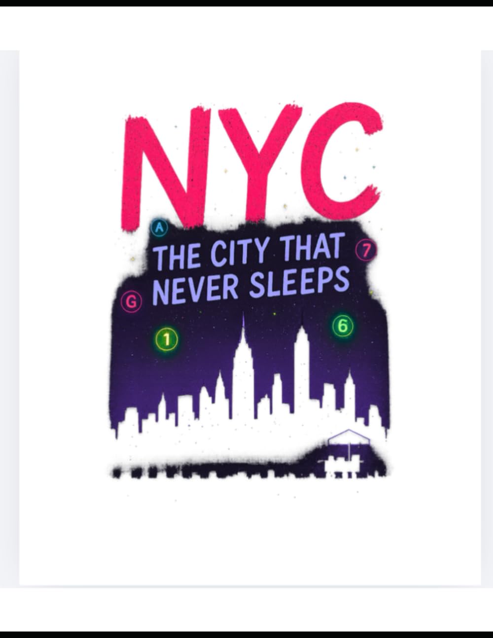 New york city the city that never sleeps note book: NYC note book ...