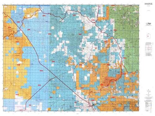Arizona GMU 20C Hunt Area / Game Management Units (GMU) Map ...