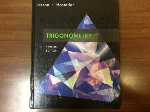 Trigonometry - Seventh Edition: Hostetler Larson: Amazon.com: Books