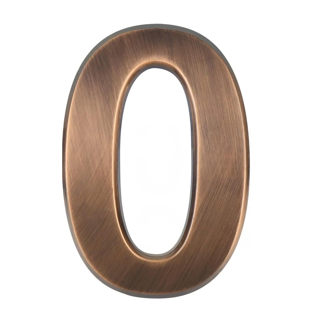 Amazon.com: 4 Inch Self Adhesive House Numbers 3D Mailbox Numbers ...