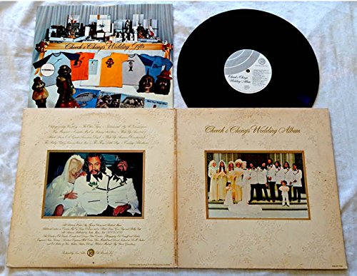 Cheech & Chong's Wedding Album LP - Ode Records 1974 - Original Die-Cut ...