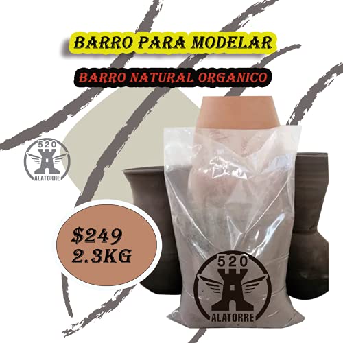 Barro Para Modelar 2.300 Kilos, Barro Natural Orgánico : Amazon.com.mx ...