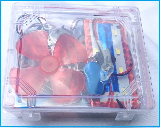 Three in one DIY Projects KIT(DC Cooler Fan+ Exhaust Fan+ Emergency ...