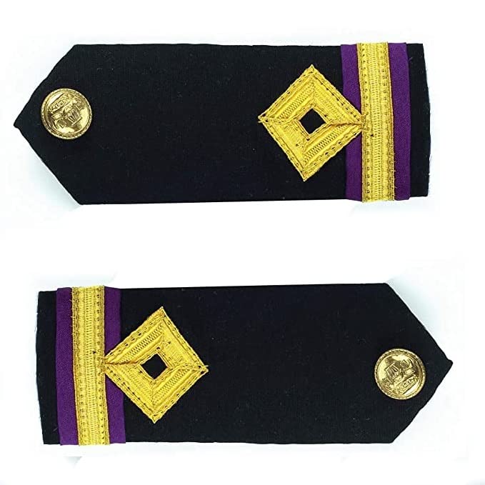 MarinersApp Merchant Navy Fourth Engineer Hard Epaulettes – 1 Gold ...