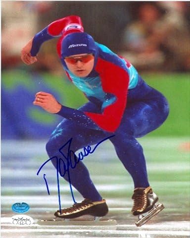 Autograph Warehouse 35959 Dan Jansen Autographed 8 x 10 Photo Speed ...