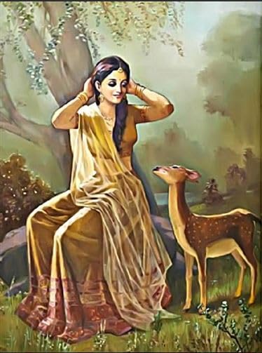 Rajasthani Cuture Women Wall Stickers | Portrait |Traditional ...