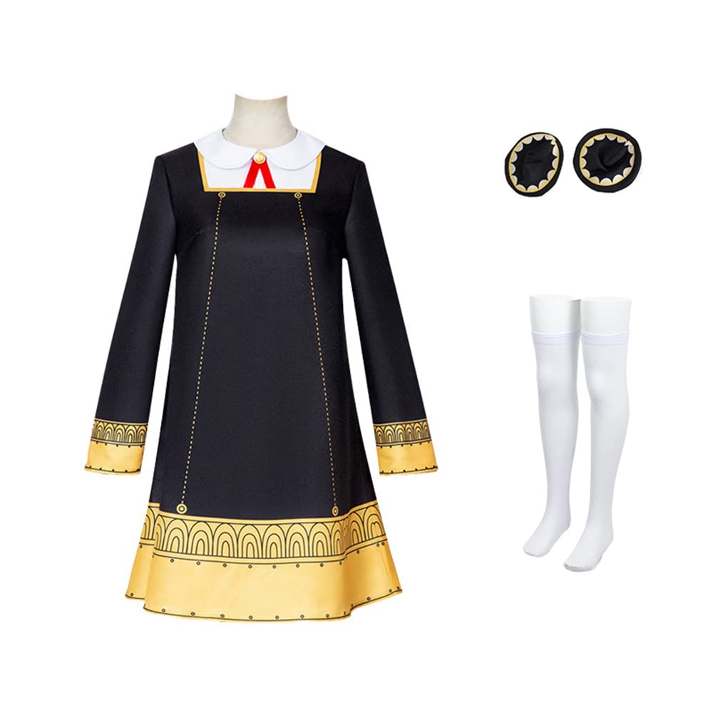 Buy TNTB Anime X Family Yor Forger Cosplay Anya Forger Costume Dress ...