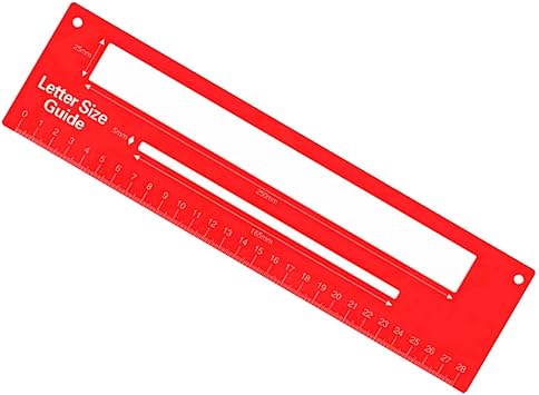 Stamps & Postal Size Charge Guide, Postage Ruler, Large and Small ...