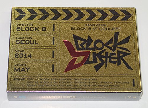 Amazon.com: BLOCK B - Block B 1st Concert BLOCKBUSTER DVD [3 Discs ...