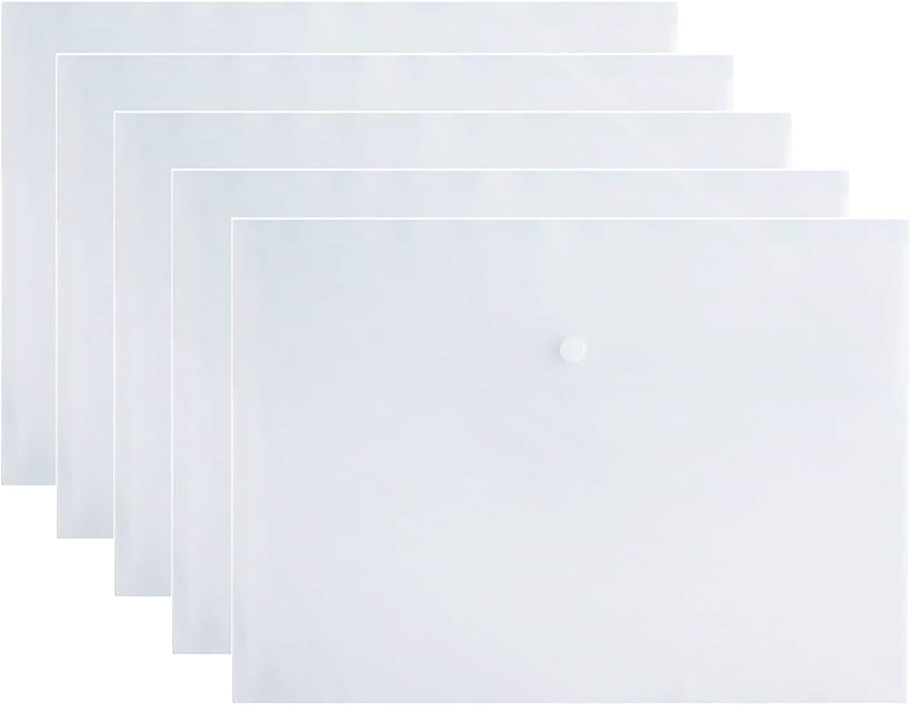 Amazon.com : VANRA Poly File Folders Letter Size File Jackets Organizer ...