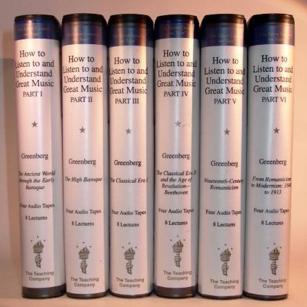 How to Listen to and Understand Great Music The Greenberg Lectures, 6 ...