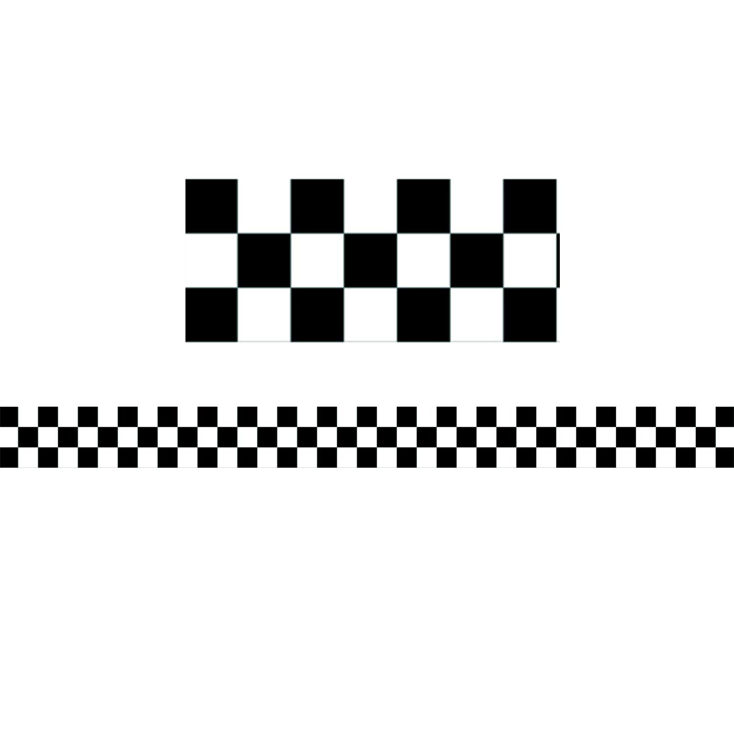 Checkered Flag Clipart Border