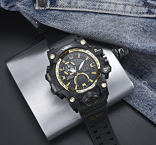 Buy V2A Led Digital Shock Waterproof Shockproof Sports Watch for Men ...