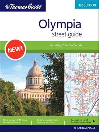 The Thomas Guide Olympia, Washington Street Guide: Rand McNally ...