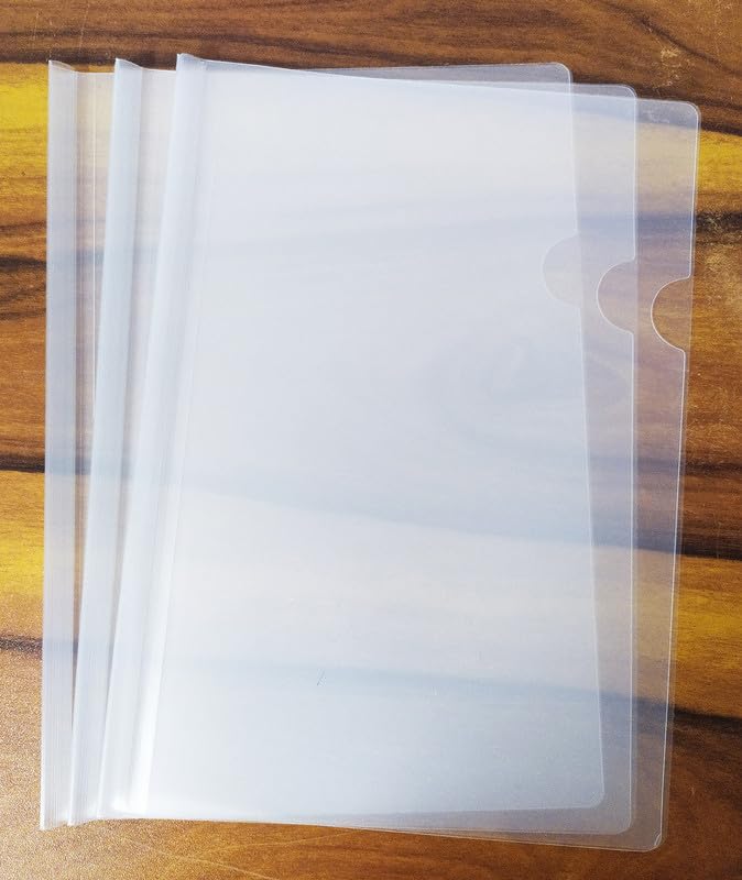A4 Size Sliding Stick File (Set of 3), Full Size A4, Transparent ...