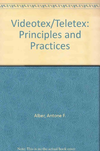 Videotext/Teletext: Principles and Practices User Manual