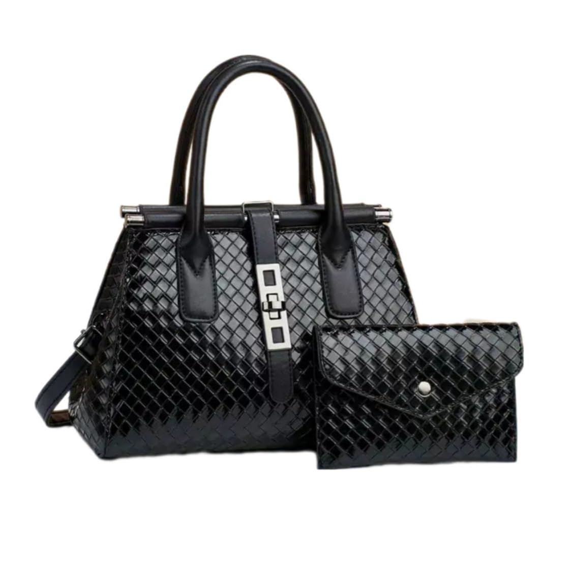 Dennessia's 2 Piece Satchel Luxury Classy Handbag Set with Envelope ...