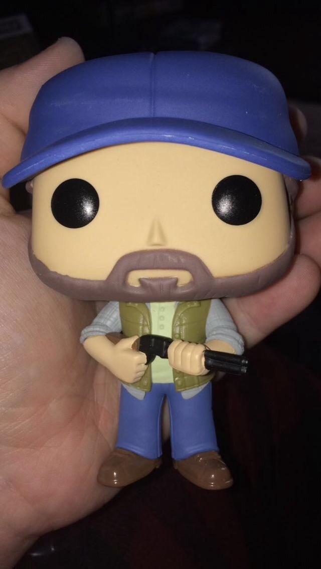 Amazon.com: Funko POP TV: Supernatural - Bobby Singer Action Figure ...