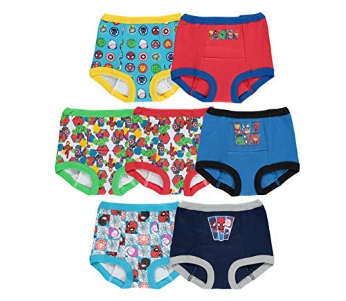 Snapklik.com : Marvel Unisex Baby Superhero 7PK-10PK Potty Training Pants