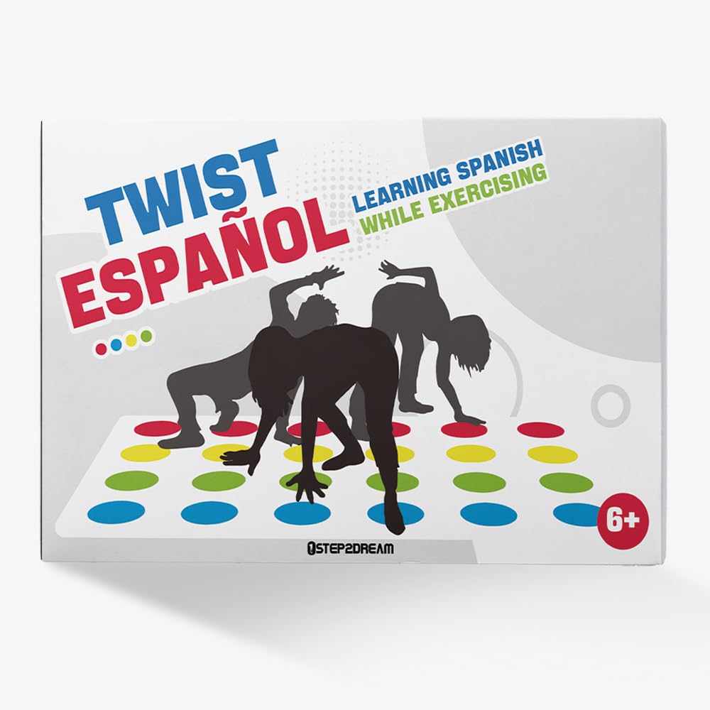 Amazon.com: 1step2dream Spanish Twister Sight Word Learning Game for ...