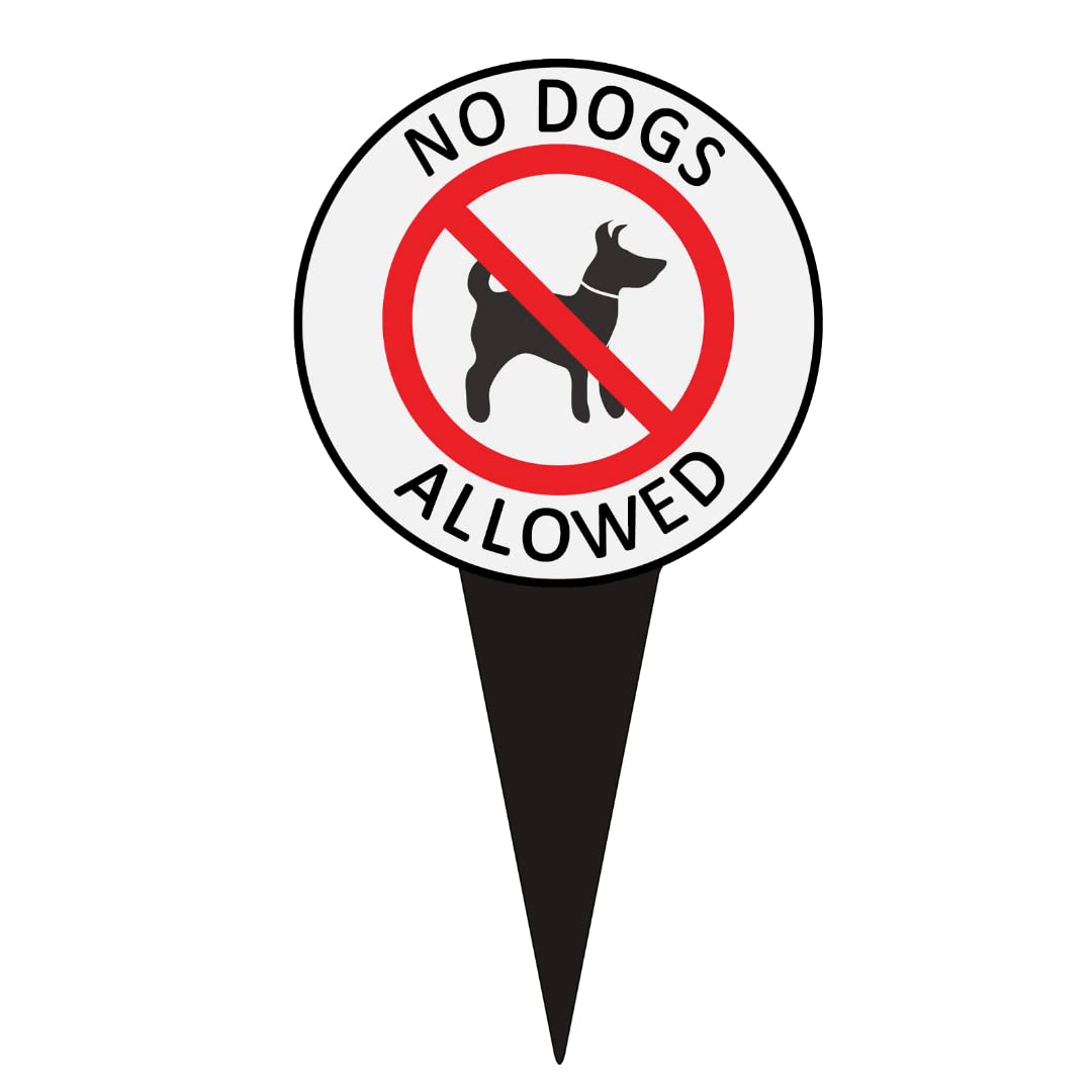 Amazon.com : Please Be Respectful Dog Sign - No Pooping and Peeing Dog ...