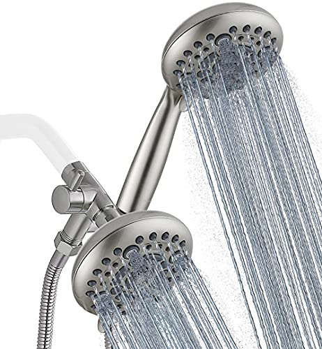 Snapklik.com : G-Promise High Pressure Dual Shower Head Combo 72 Inches ...